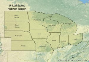 Maps of the USA Regions - Mapping Made Simple