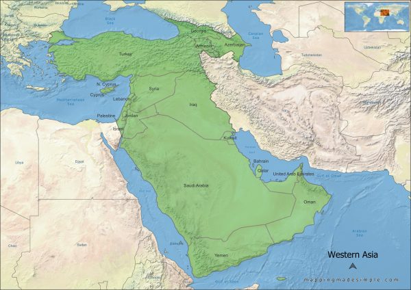 Maps of Asia - Mapping Made Simple